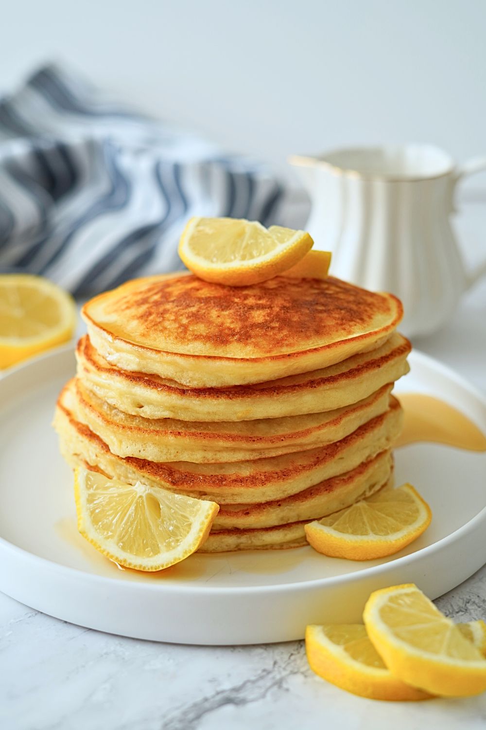 Lemon Ricotta Pancakes - Pantry Trove