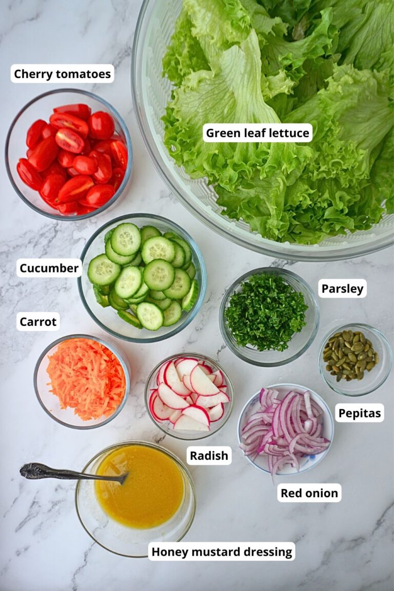 Garden Salad Recipe - Pantry Trove